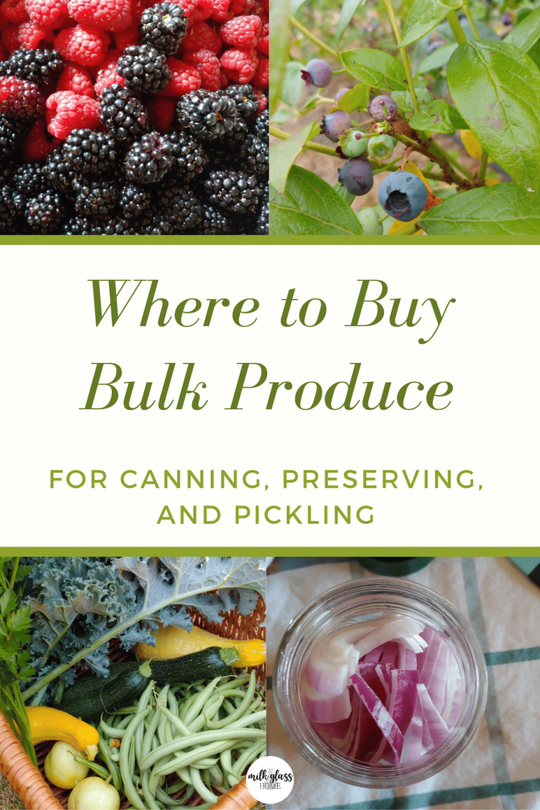 Where to Get the Best Deals on Bulk Produce for Canning