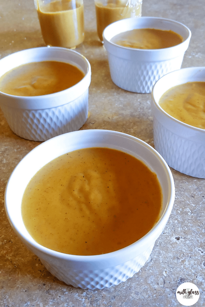 Easy Pumpkin Pie Pudding Cups with Whipped Cream