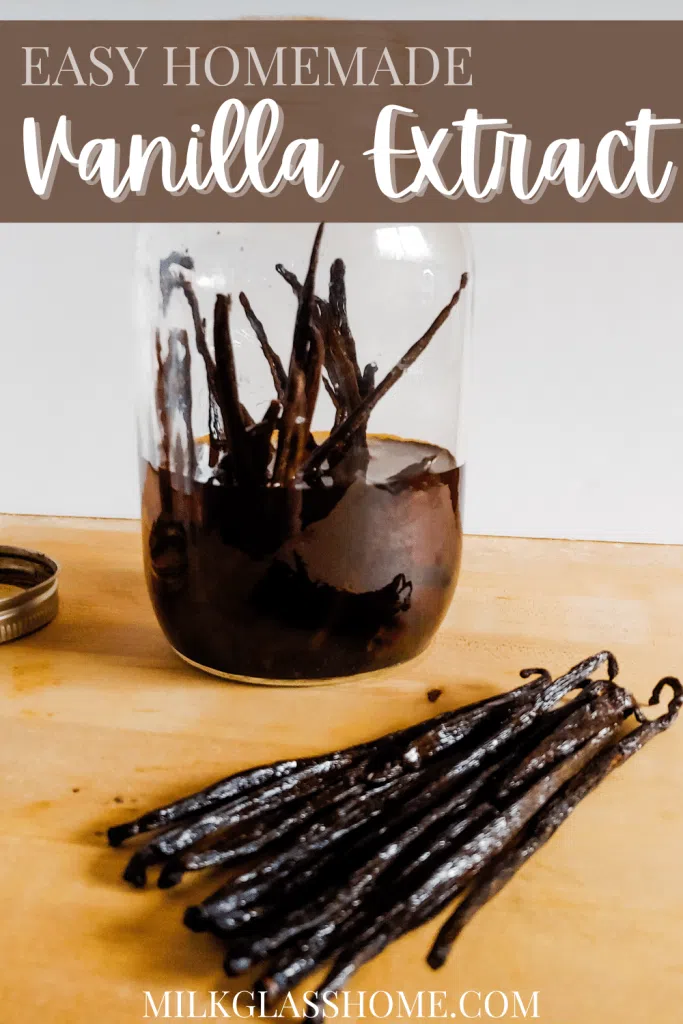 Easy Homemade Vanilla Extract