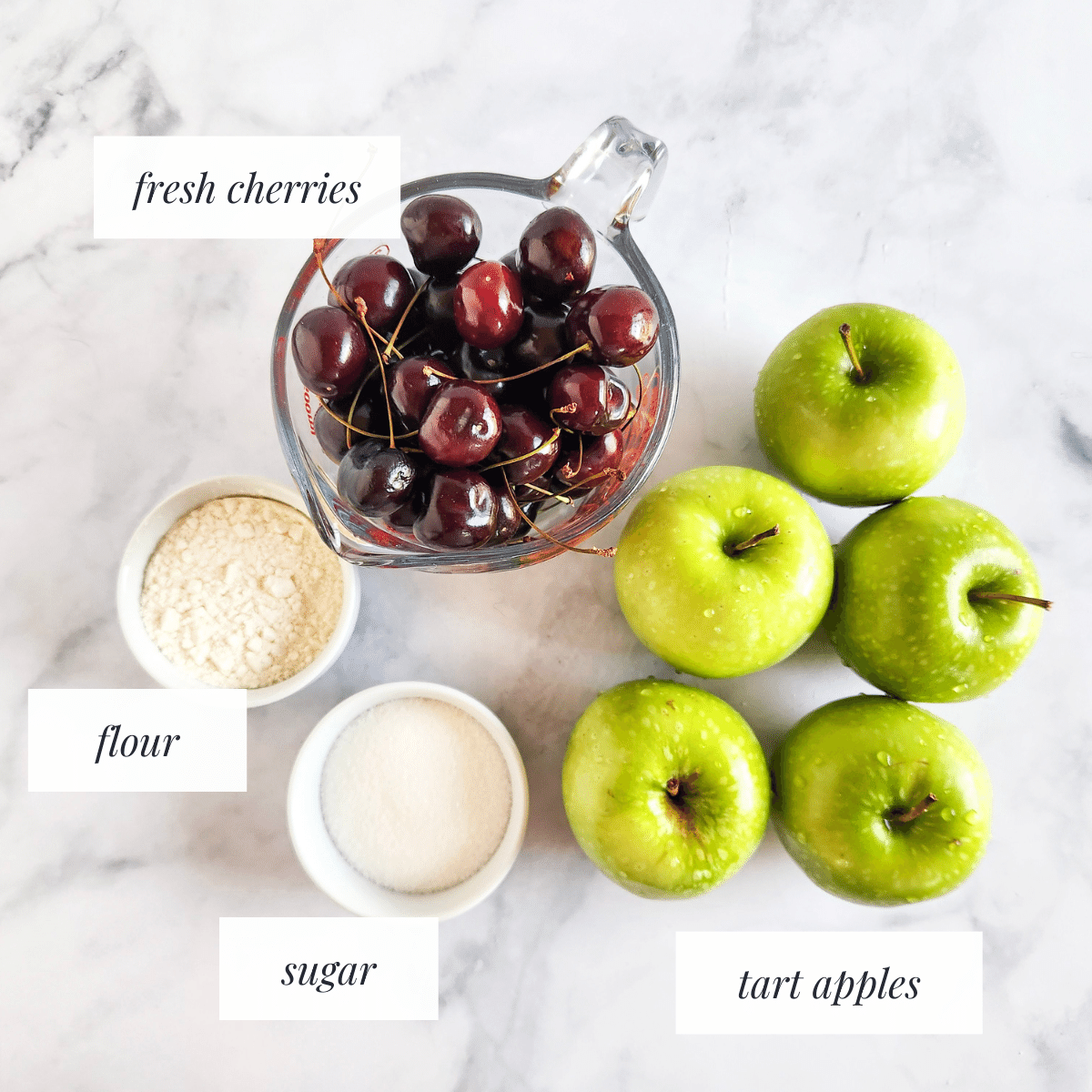 Cherry and Apple Crumble with Oats {Cherry Apple Crisp}