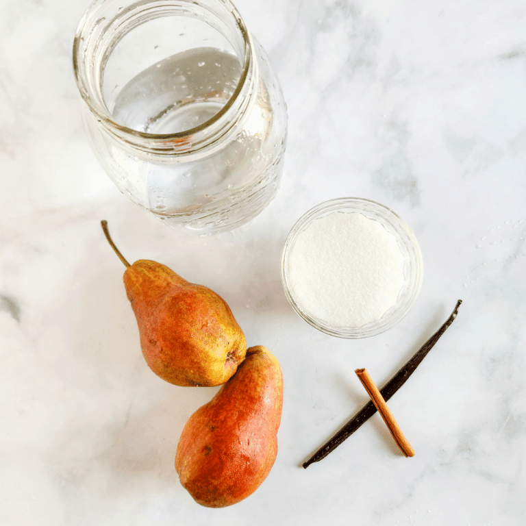 Homemade Vanilla Pear Liqueur Recipe
