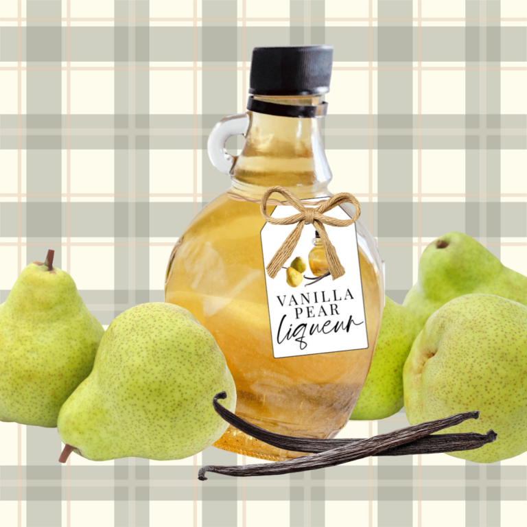 Homemade Vanilla Pear Liqueur Recipe