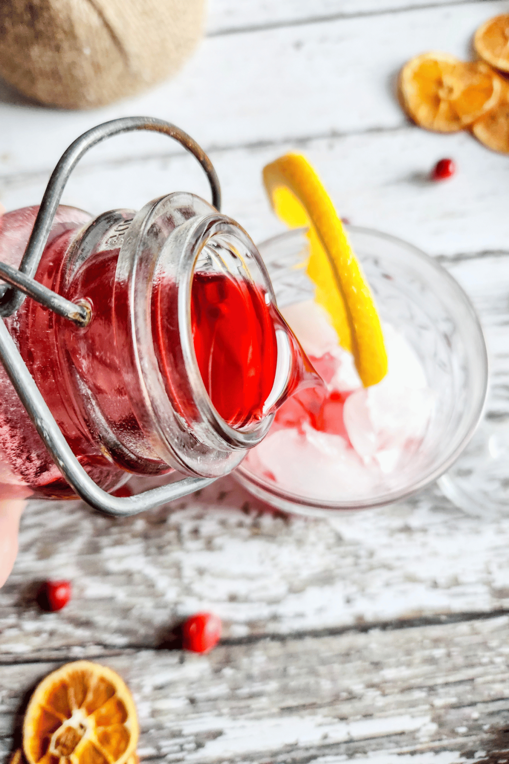 How to Make Spiced Cranberry Simple Syrup for Holiday Drinks
