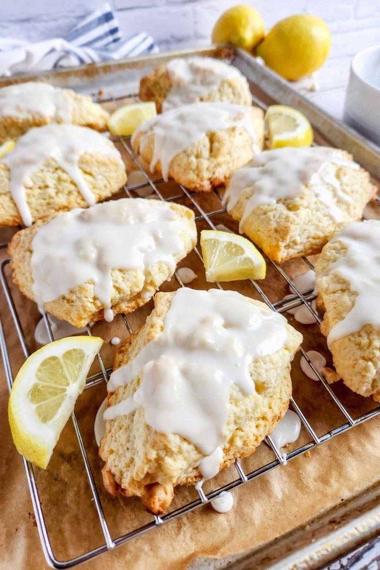 Easy Lemon Glaze Recipe for Scones, Muffins + More