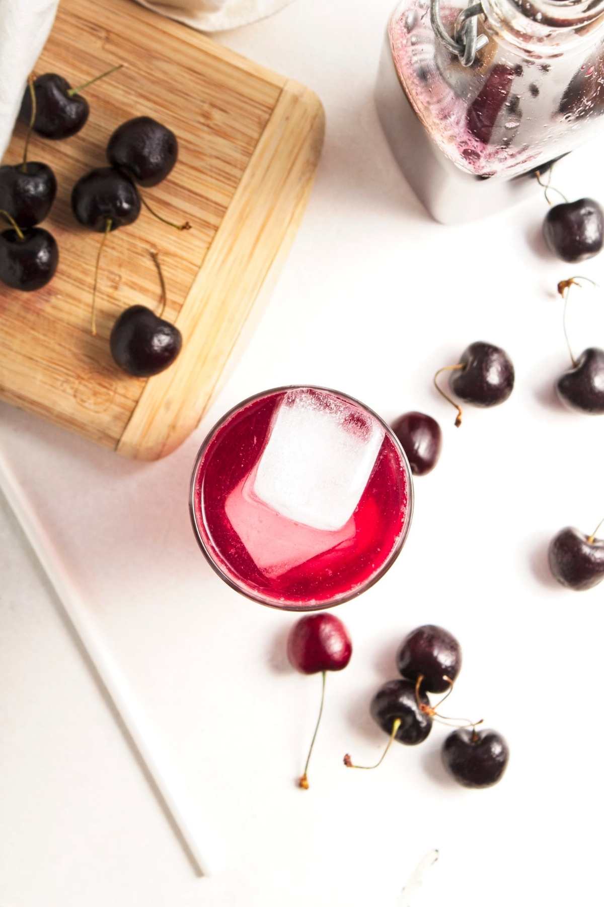 Easy Black Cherry Syrup Recipe for Sodas & Cocktails