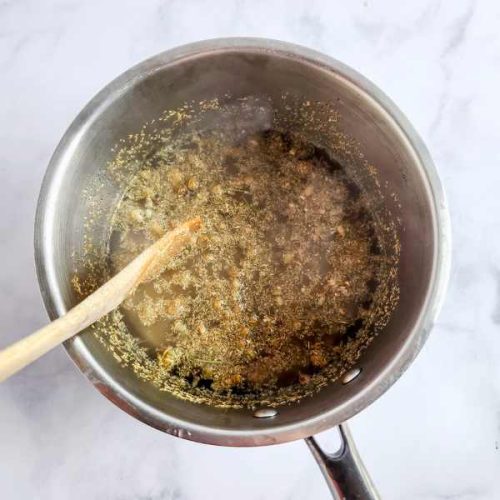 Homemade Chamomile Simple Syrup Recipe for Cocktails & More