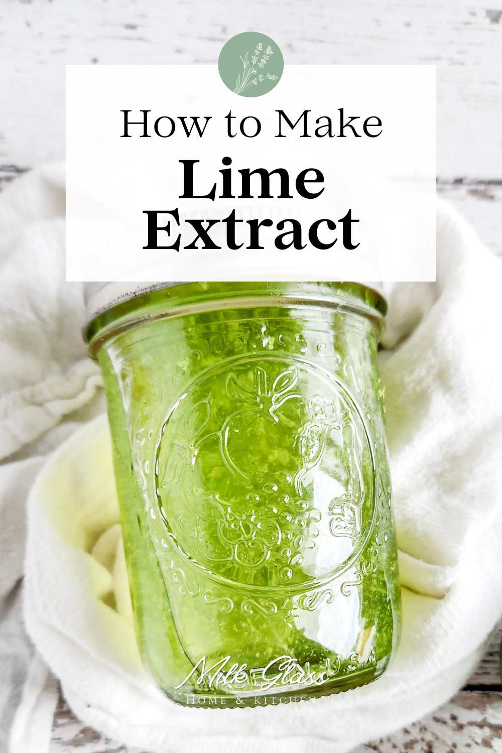 How to Make Lime Extract for the Best Pies and Cakes
