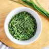 How to Dry Chives at Home (Oven or Dehydrator)