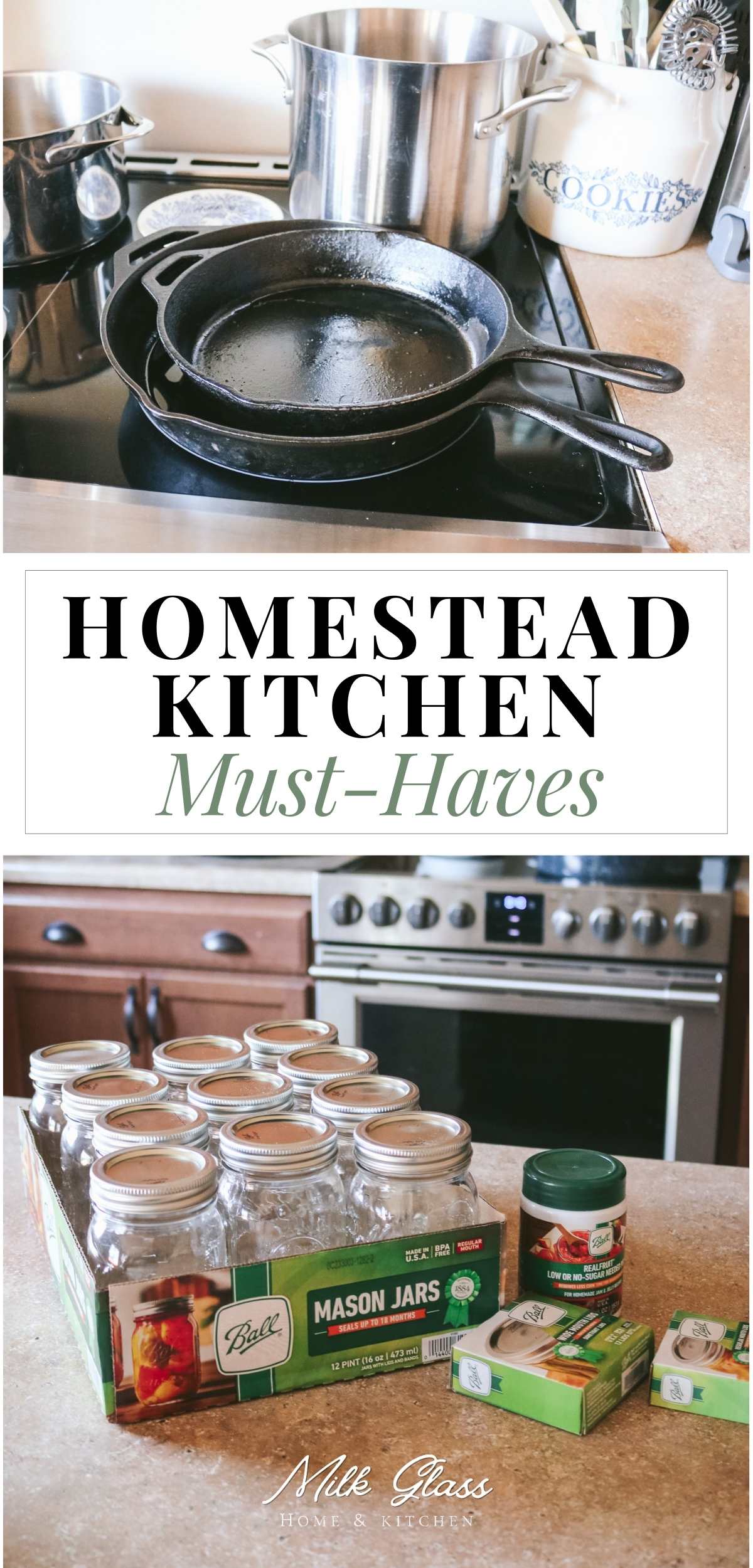 Essential Tools + Supplies for the Homesteading Kitchen