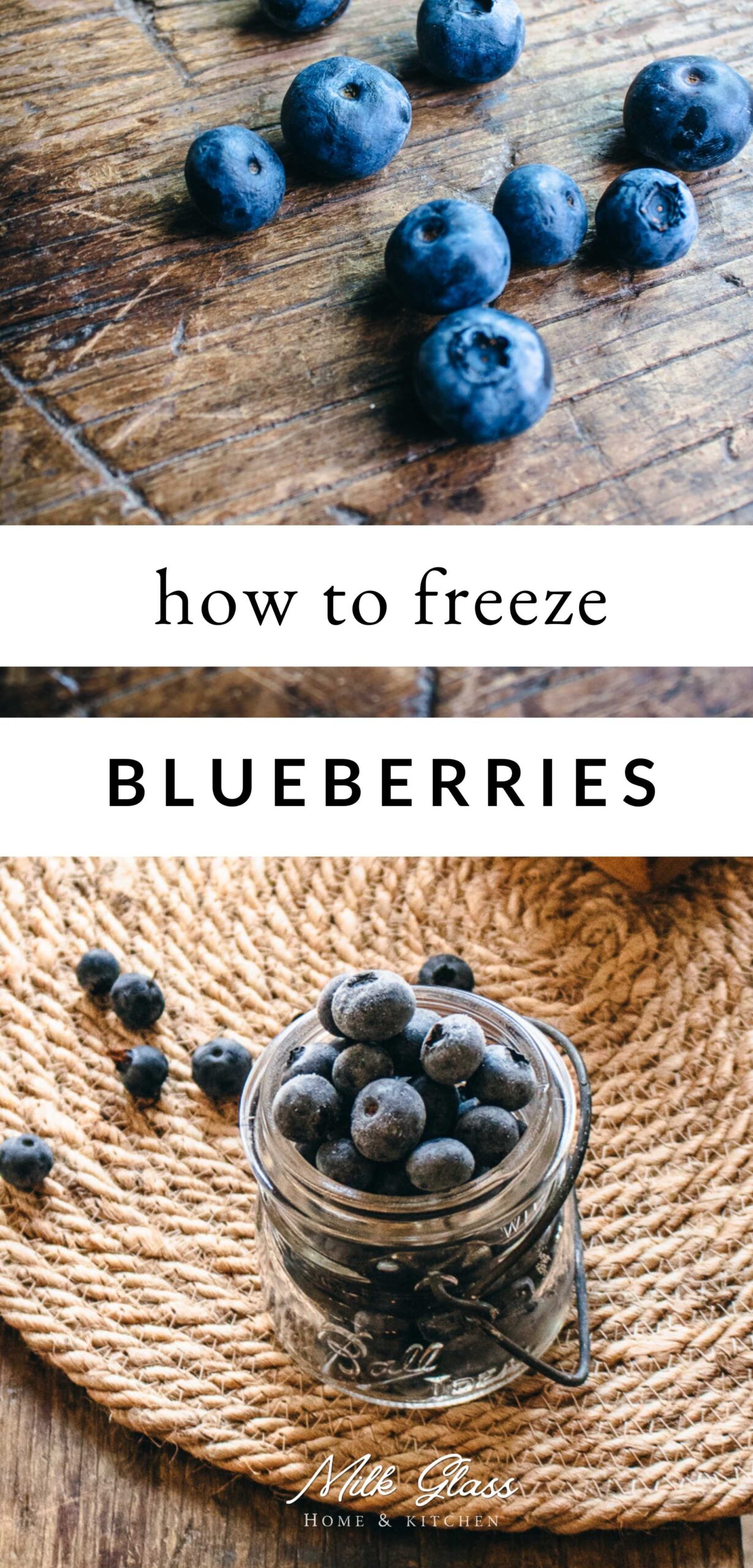 How to Freeze Blueberries Properly {Clean & Easy}