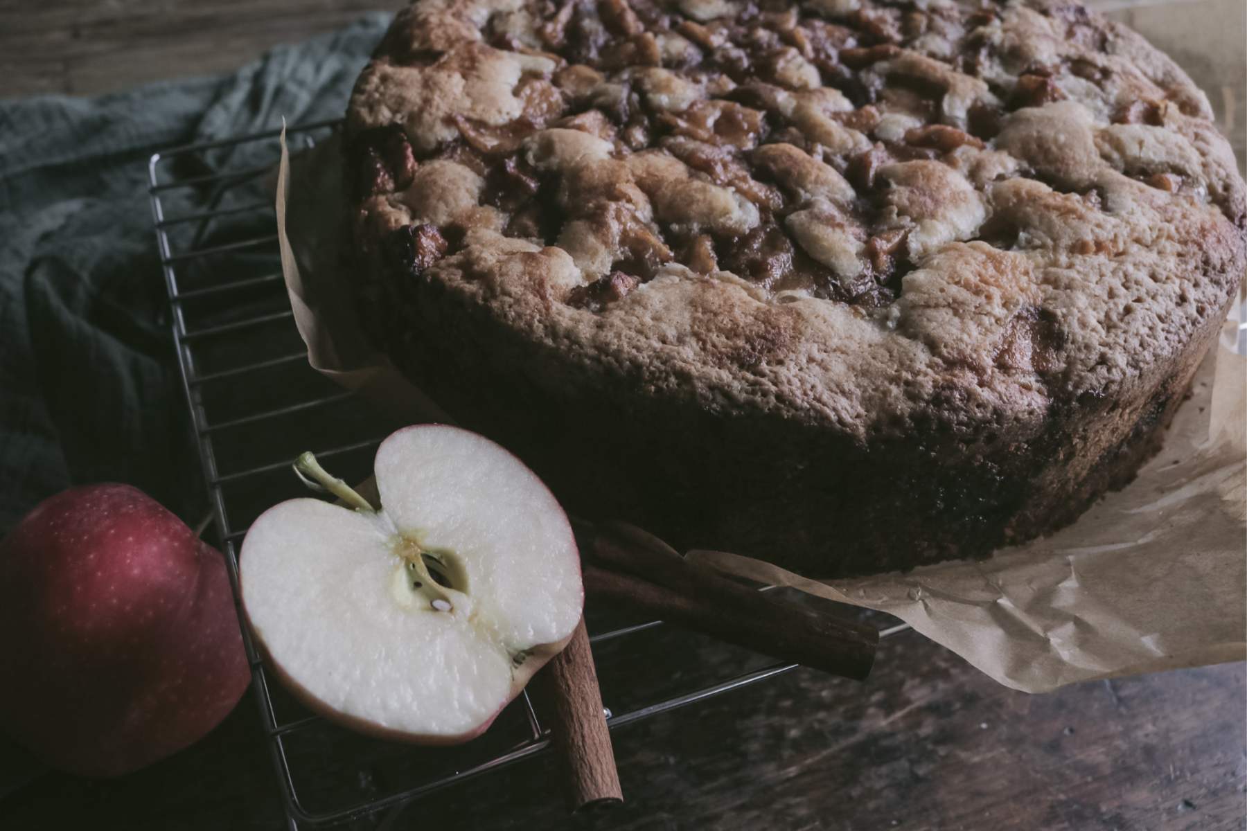 Moist Cinnamon Apple Cake Recipe {Dairy Free}
