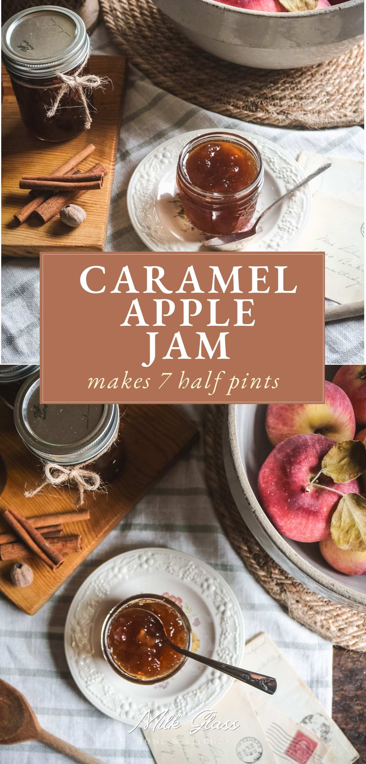 Caramel Apple Jam {for Canning}