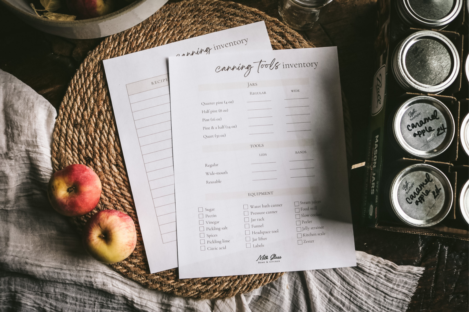Basic Canning Equipment List for Beginners {Free Printable}