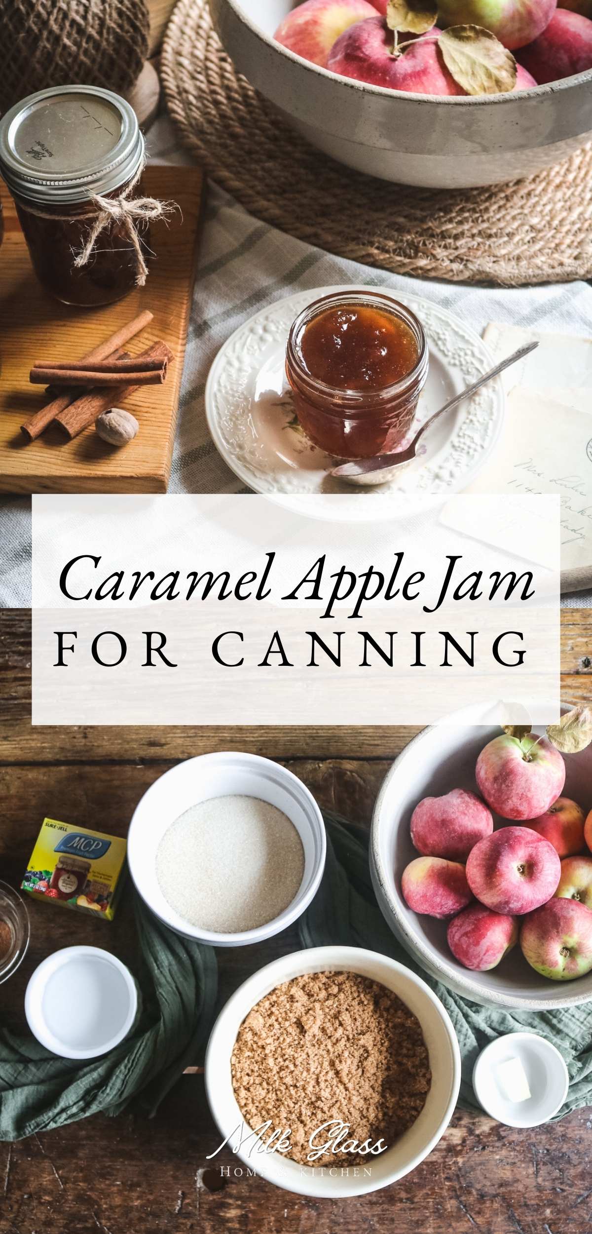 Caramel Apple Jam {for Canning}
