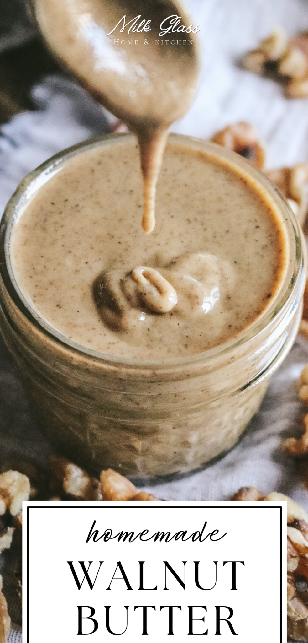 Homemade Walnut Butter Recipe