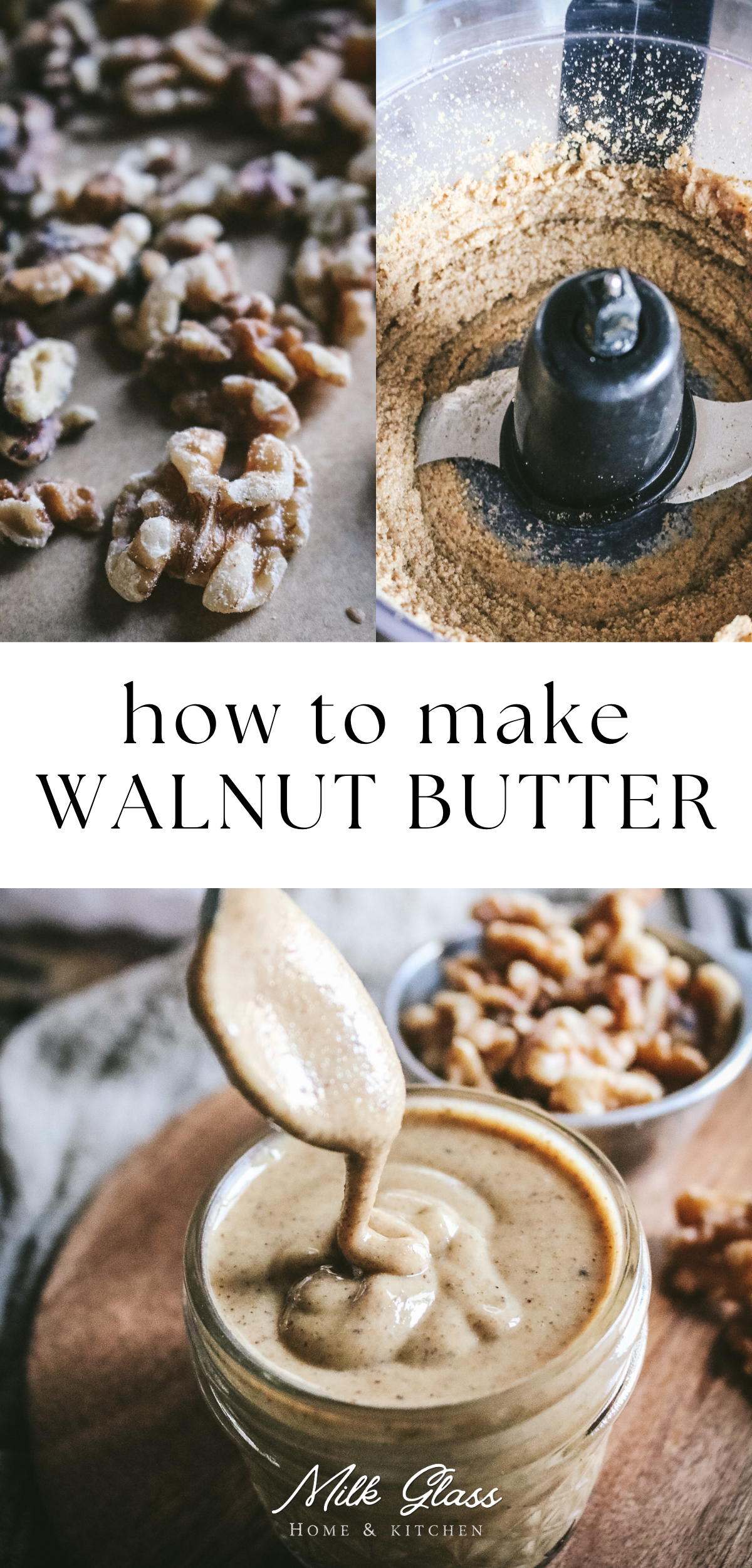 Homemade Walnut Butter Recipe