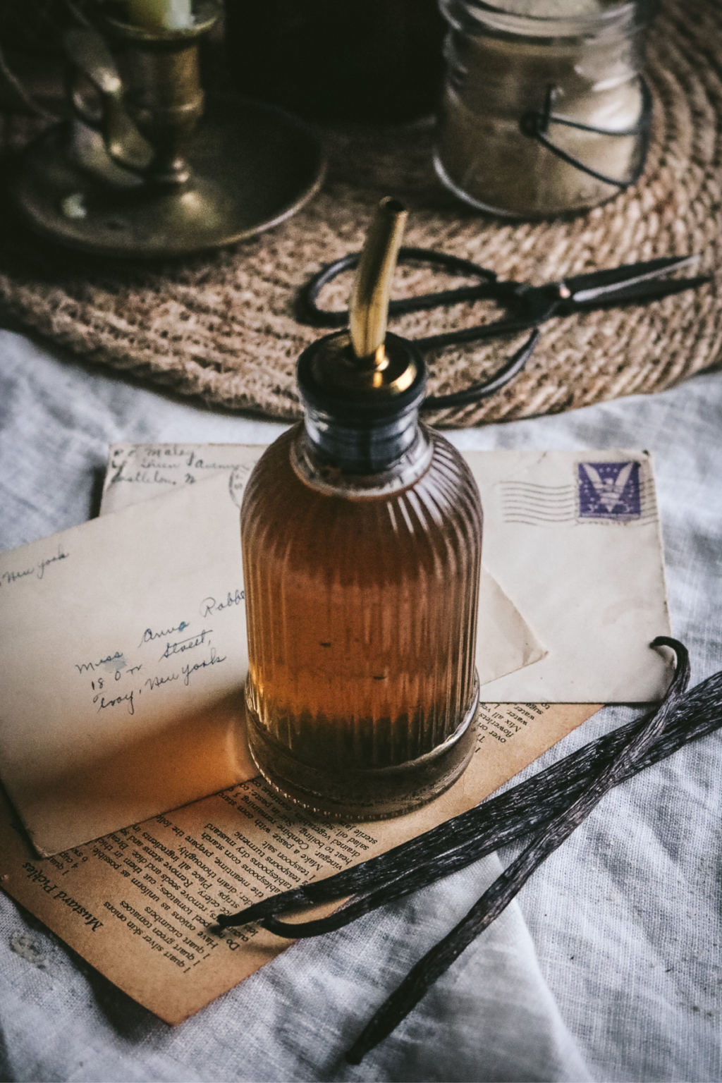 Homemade Vanilla Bean Syrup for Coffee