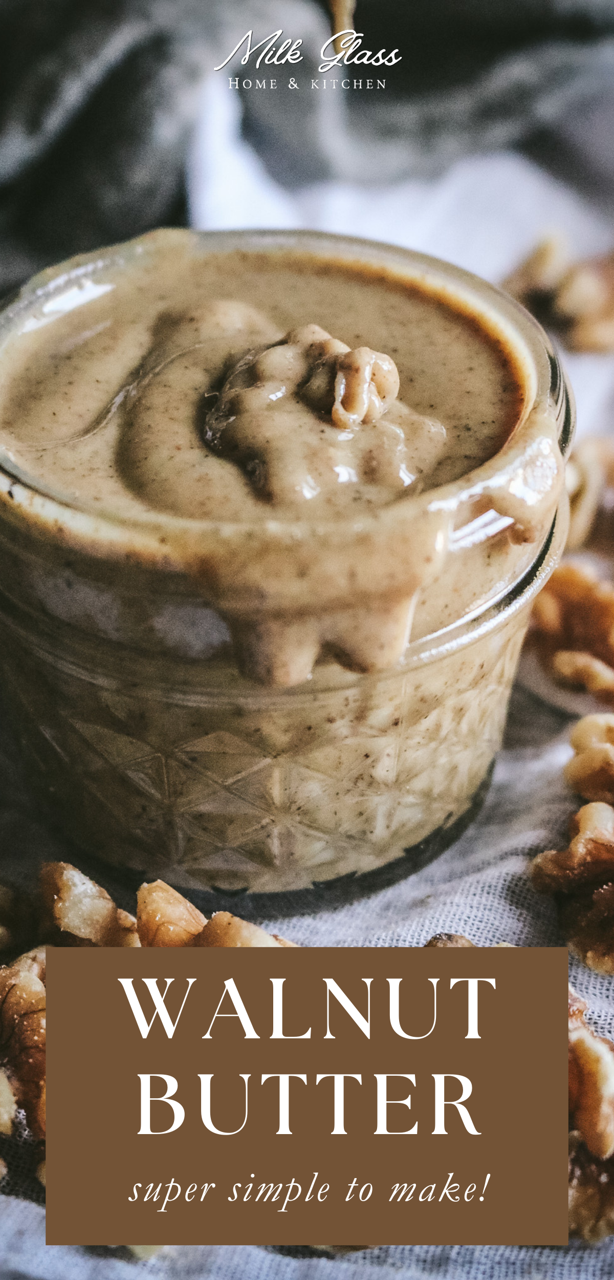 Homemade Walnut Butter Recipe
