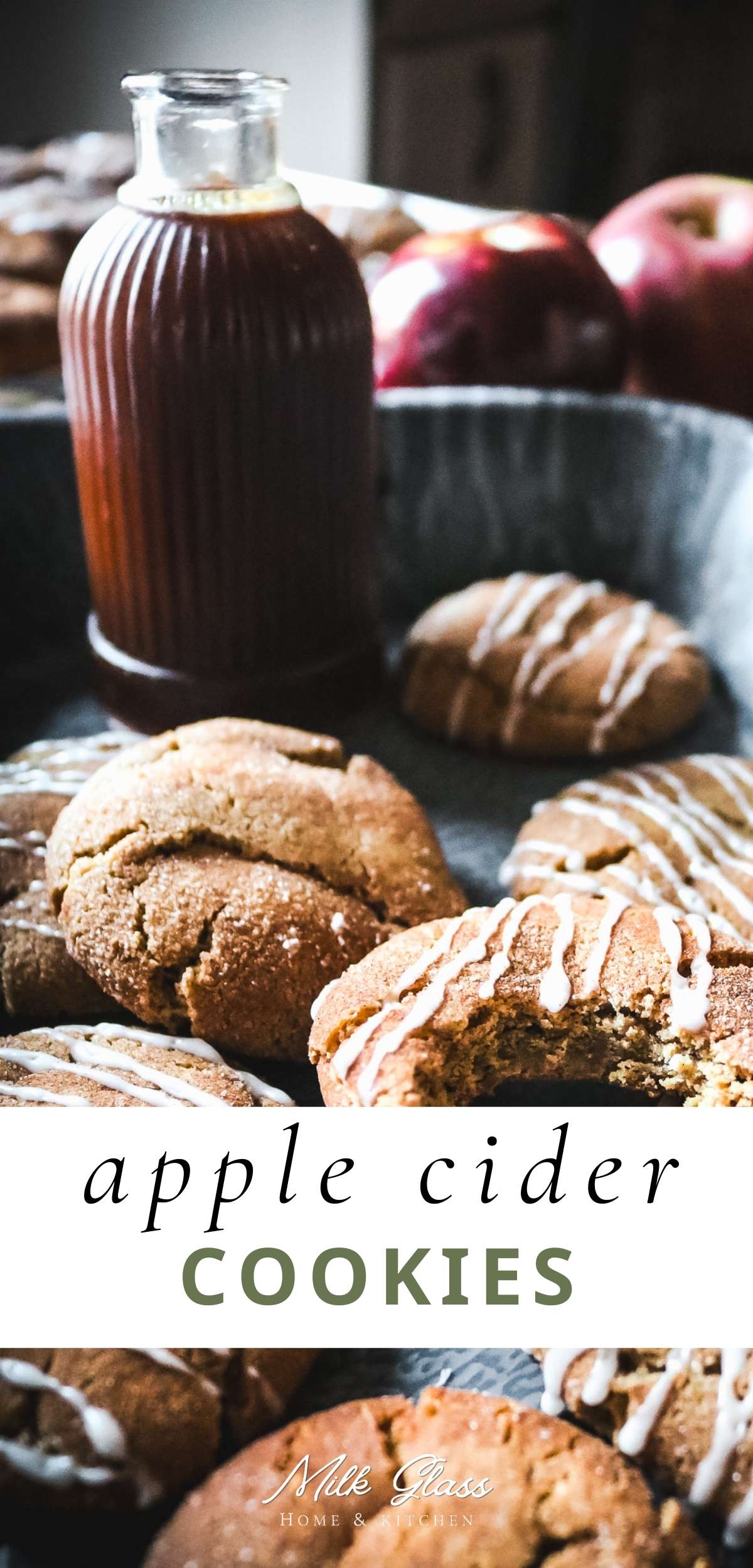 Soft and Chewy Apple Cider Cookies